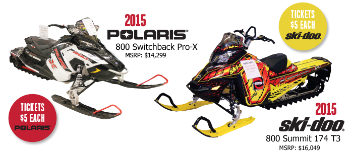 Whitecourt Trailblazers Sled Raffle 2015 & Prizes | Whitecourt, Alberta ...